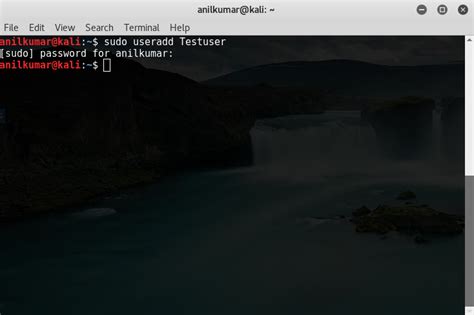 create a new user with sudo permission in kali linux 2 smartnets