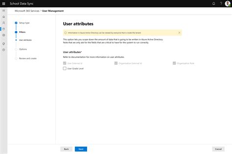 create microsoft 365 users flow school data sync microsoft learn