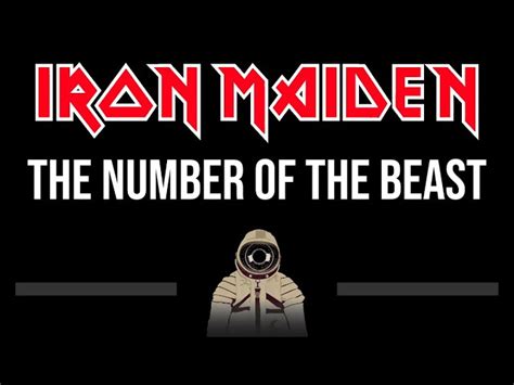 Iron Maiden • The Number Of The Beast Cc Upgraded Video 🎤 Karaoke