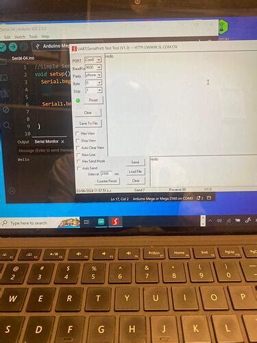 Hardware Serial Port Communication Page 2 Networking Protocols And Devices Arduino Forum
