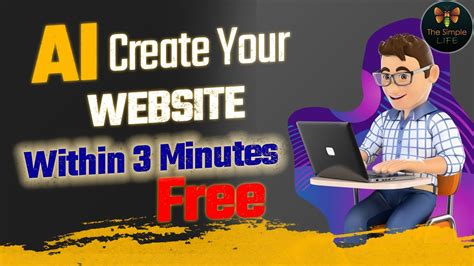 Create Your Website Within 3 Minutes Ai Powerd Website Free No Coding Required Just In 3
