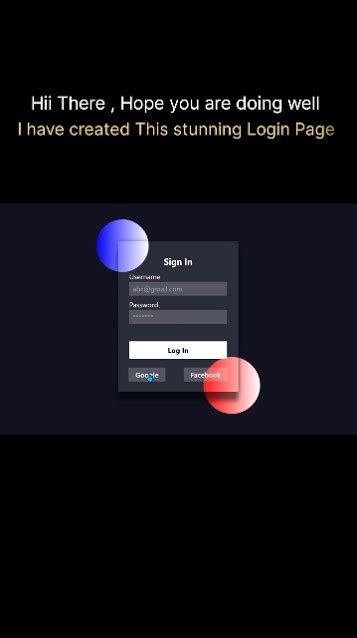 Check Out Stunning Login Page Using React Js And Tailwind Css Reactjs
