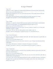 Understanding Gender And Sex Concepts In Sociology Course Hero