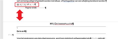 an equation creates unwanted spacing at the end of a page r microsoftword