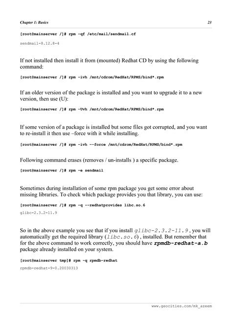 Linux Pocket Guide Command Pdf Operating Systems Computer Software And Applications