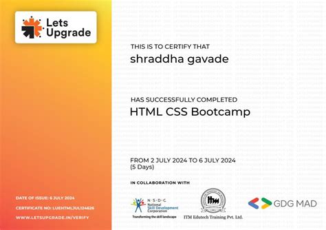 Webdevelopment Html Css Skillbuilding Shraddha Gavade