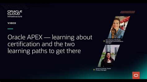 Oracle Apex — Learning About Certification And The Two Learning Paths