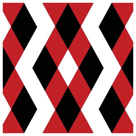A Red And Black Argyle Pattern Vector Art At Vecteezy
