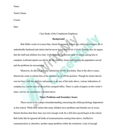 Top Tips And Info For Good Case Study Analysis
