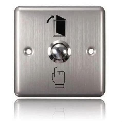 Stainless Steel Switch Panel Door Exit Push Button For Industrial At 350 Piece In Ghaziabad
