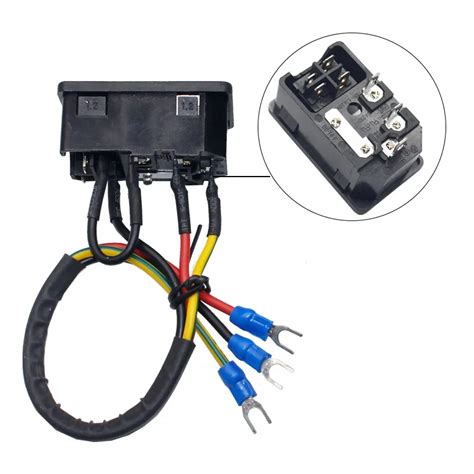 10a 250vac 3 핀 Iec 320 C14 입구 커넥터 플러그 전원 소켓 로커 스위치 퓨즈 홀더 Buy C13 C14 소켓3 핀 멀티 플러그 소켓스위치 소켓