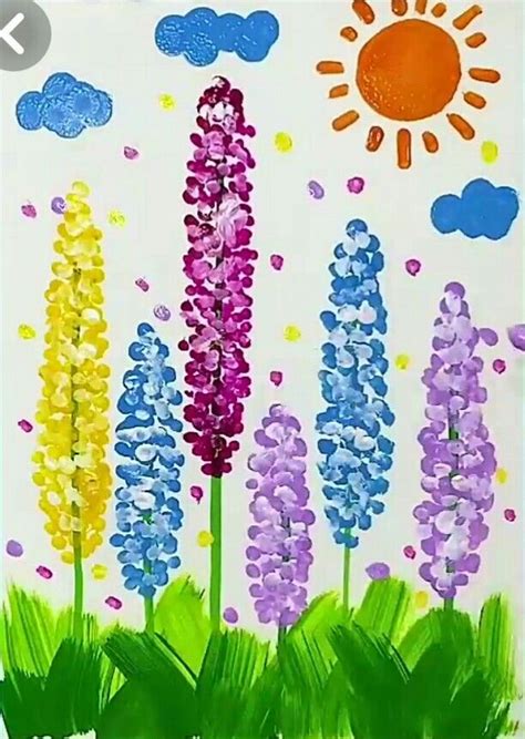 Fingerprint Painting Ideas