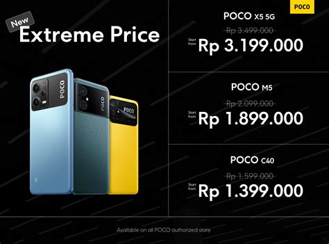 Tiga Seri Smartphone Poco Turun Harga Mulai Rp Jutaan