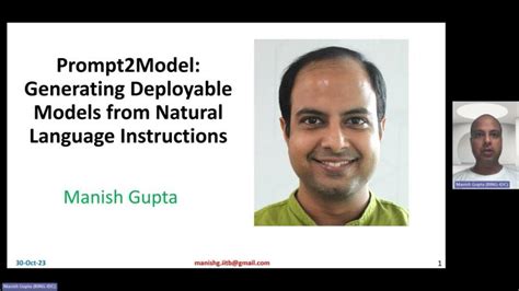 manish gupta on linkedin prompt2model how can i generate deployable