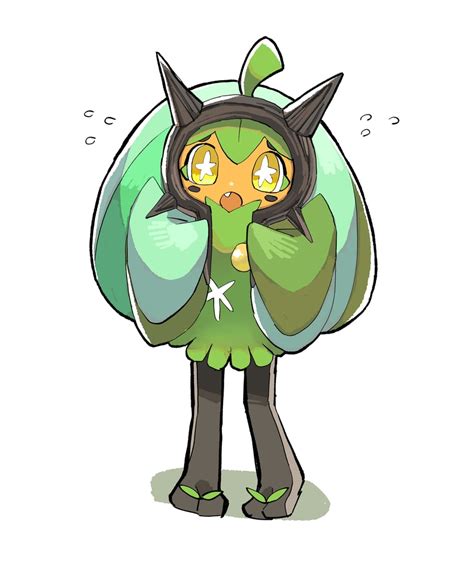 Ogerpon Pokemon Drawn By Kanmoku San Danbooru