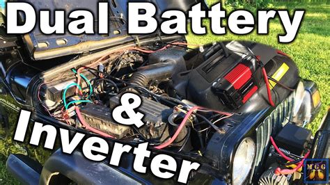 How To Wire A Dual Battery And Power Inverter Setup YouTube