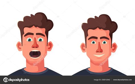 Open Mouth Person Cartoon