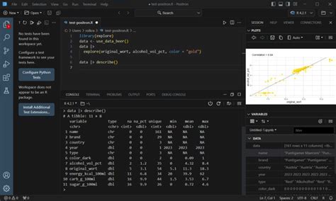 roland krasser on linkedin positron the new r python ide from posit