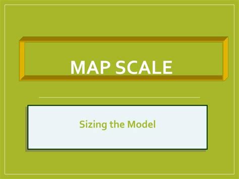 PPT Map Scale PowerPoint Presentation Free Download ID 9705176