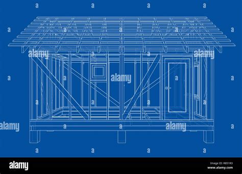 Private House Sketch Vector Stock Vector Image And Art Alamy
