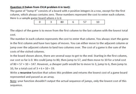 Solved Question Taken From Ch Problem In Text The Chegg Com