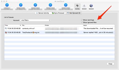 ENHANCEMENT Improved Error Handling Issue Nextcloud Desktop GitHub