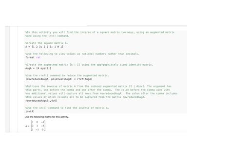 Solved In This Activity You Will Find The Inverse Of A Chegg