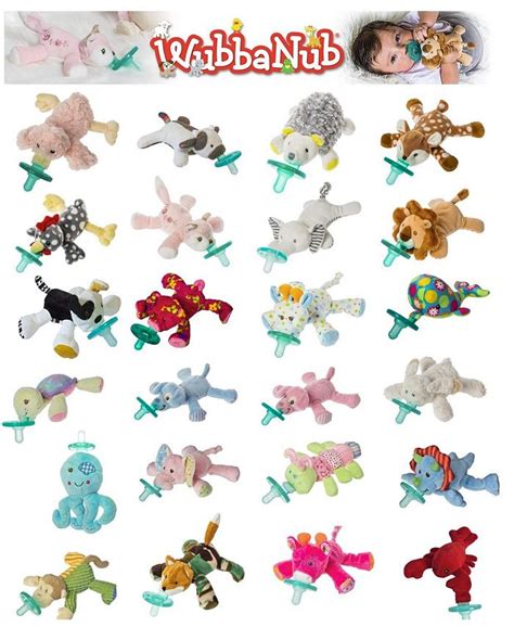 Mary Meyer Wubbanub Infant Pacifier Blush Putty Duck Macys