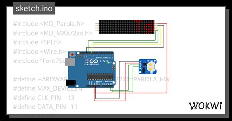 Kalender Digital Animasi Dwi Wulan Wokwi Esp32 Stm32 Arduino Simulator