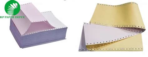 10 X 12 Pre Printed Continuous Computer Paper Form Customised Size And Gsm At Rs 500 Piece