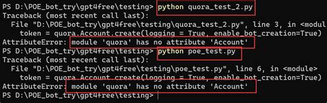 Error Modulenotfounderror No Module Named User · Issue 43 · Xtekkygpt4free · Github