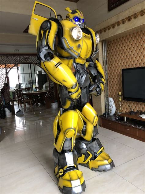Wearable Bumblebee Costume Transformer Costume Transformers Bumble Bee
