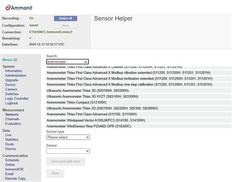 Data Logger Meteo 42 Sensor Helpers Powerful New “search” Button