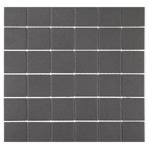 Devon Black Mosaic Tile Love Mosaic