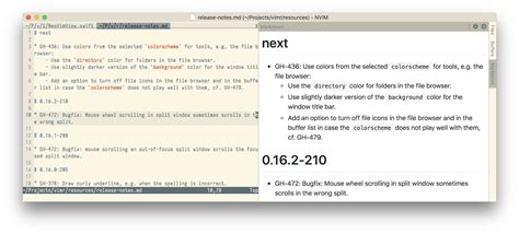 A Killer Gui For Neovim Vimr Even Though My Primary Use Of Vim Comes By Kade Killary Medium