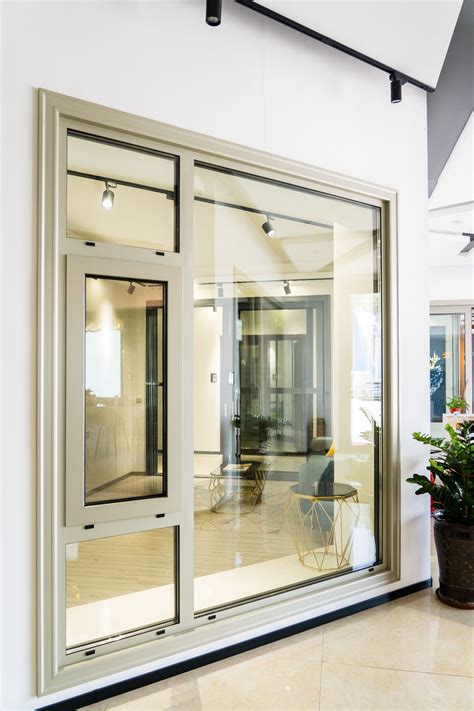 Highly Visible Fixed Window With Small Casement Window Bifold Window And Accordion Window