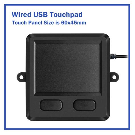 GetUSCart MCSaite Wired USB Touchpad Portable Trackpad Fit With Professional Or Industrial Use