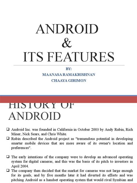 A Comprehensive Overview Of The History Features Versions Security