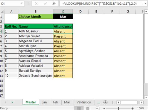 Select From Drop Down And Pull Data From Different Sheet In Microsoft Excel