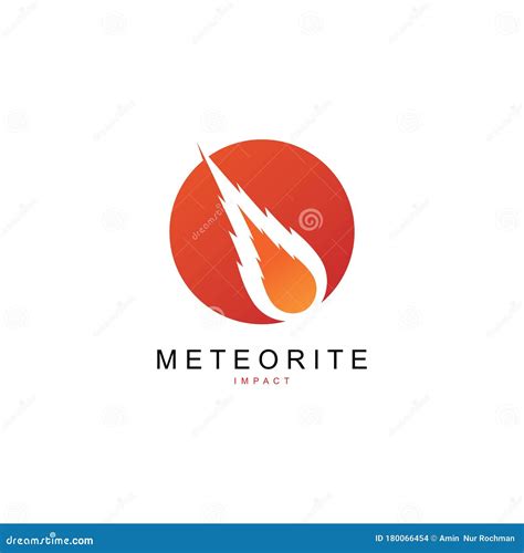 Meteor Logo Vector Stock Illustration Illustration Of Cosmos 180066454