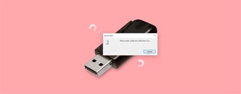 Usb 드라이브에 디스크를 삽입해 주세요 오류를 수정하는 방법
