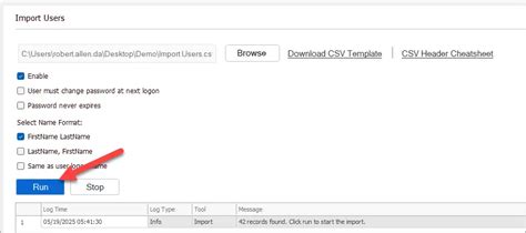 Import Users Into Active Directory From Csv Active Directory Pro