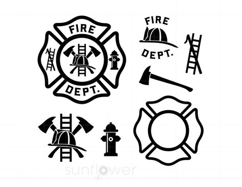 Firefighter Symbol Vector