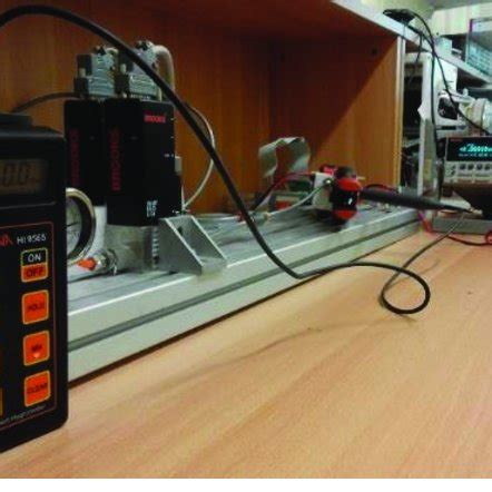 Experimental Setup For Sensor Evaluation Download Scientific Diagram