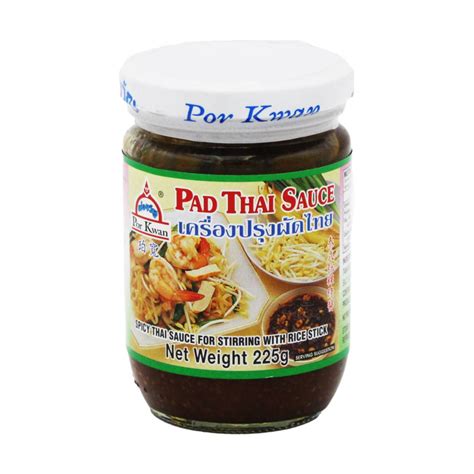 Por Kwan Pad Thai Sauce 225g Spicy Thai Stir Fry Sauce For Rice Nood