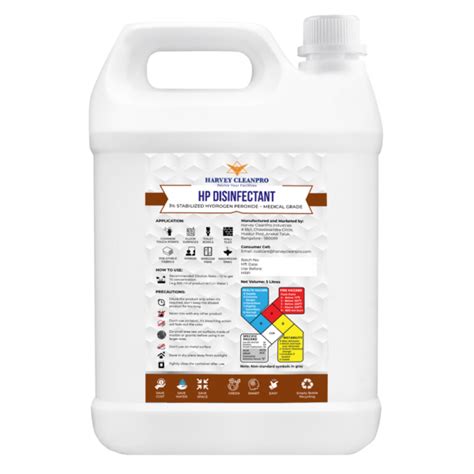 Hp Disinfectant Hydrogen Peroxide Based Harvey Cleanpro