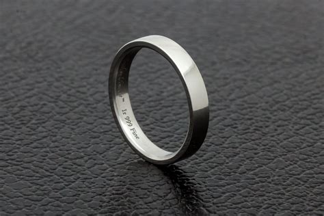 Iridium Ring Iridium Wedding Band 2025