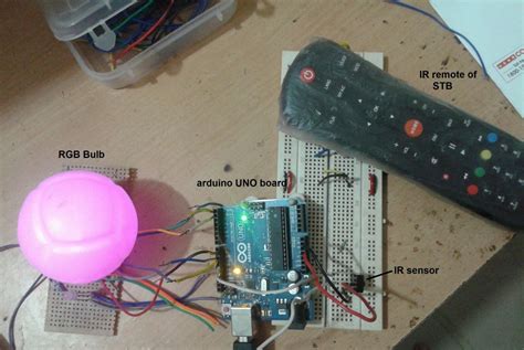 Lâmpada Rgb Controlada Remotamente Ir Usando Arduino Compraco