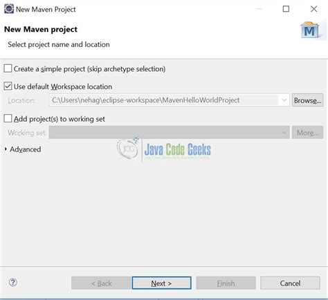 Apache Maven Hello World Example Java Code Geeks Apache Maven Hello World Example Java Code Geeks