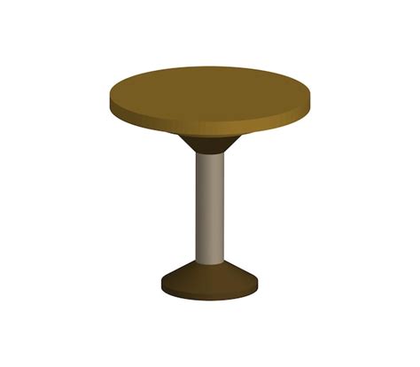 Premium Vector Three Dimensional Round Table